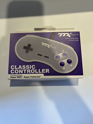 TTX SNES Classic Controller for Super Nintendo Systems | eBay