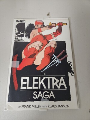 The Elektra Saga #3 (Marvel Comics April 1984) | eBay