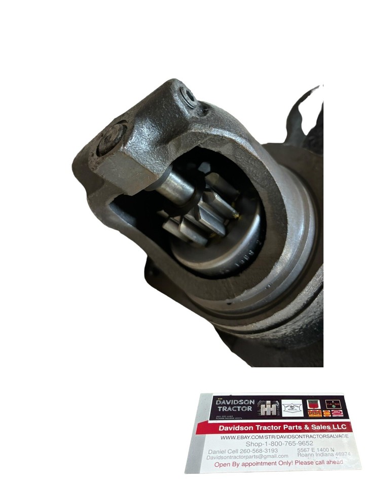 REBUILT DELCO-REMY 12V STARTER FOR IH FARMALL DIESEL TRACTORS 766-2856 ...