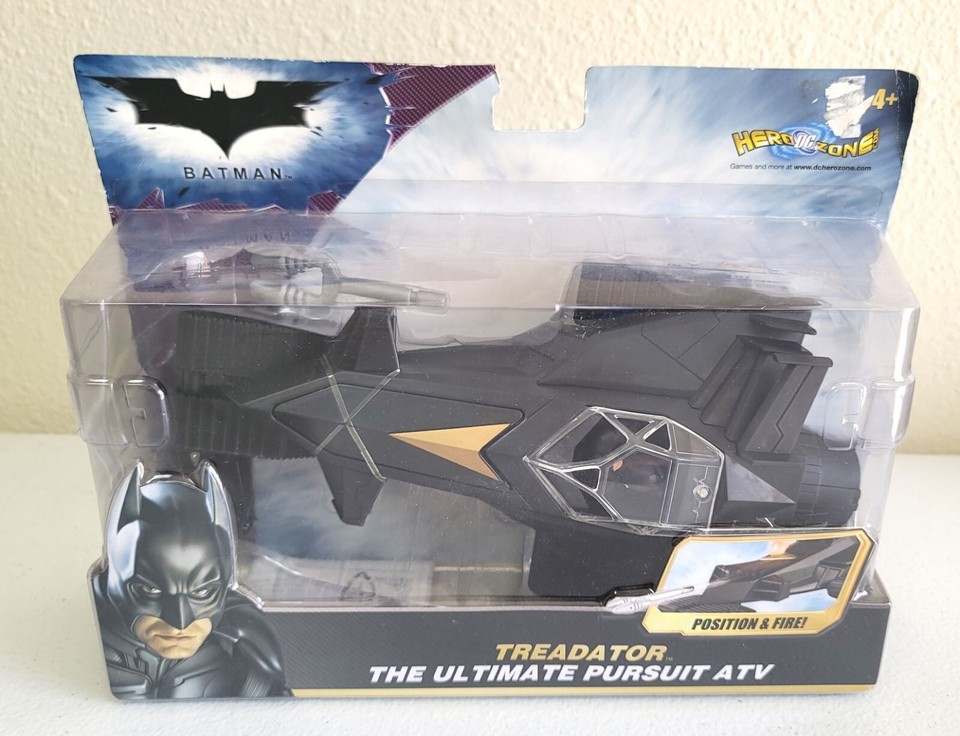 Batman Knight Cycle & Treadator Dark Knight Movie Action Collectible ...