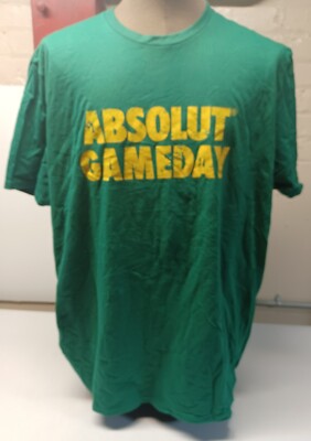 Mens XXL 2XL Gameday Absolut Vodka T-Shirt NEW | eBay