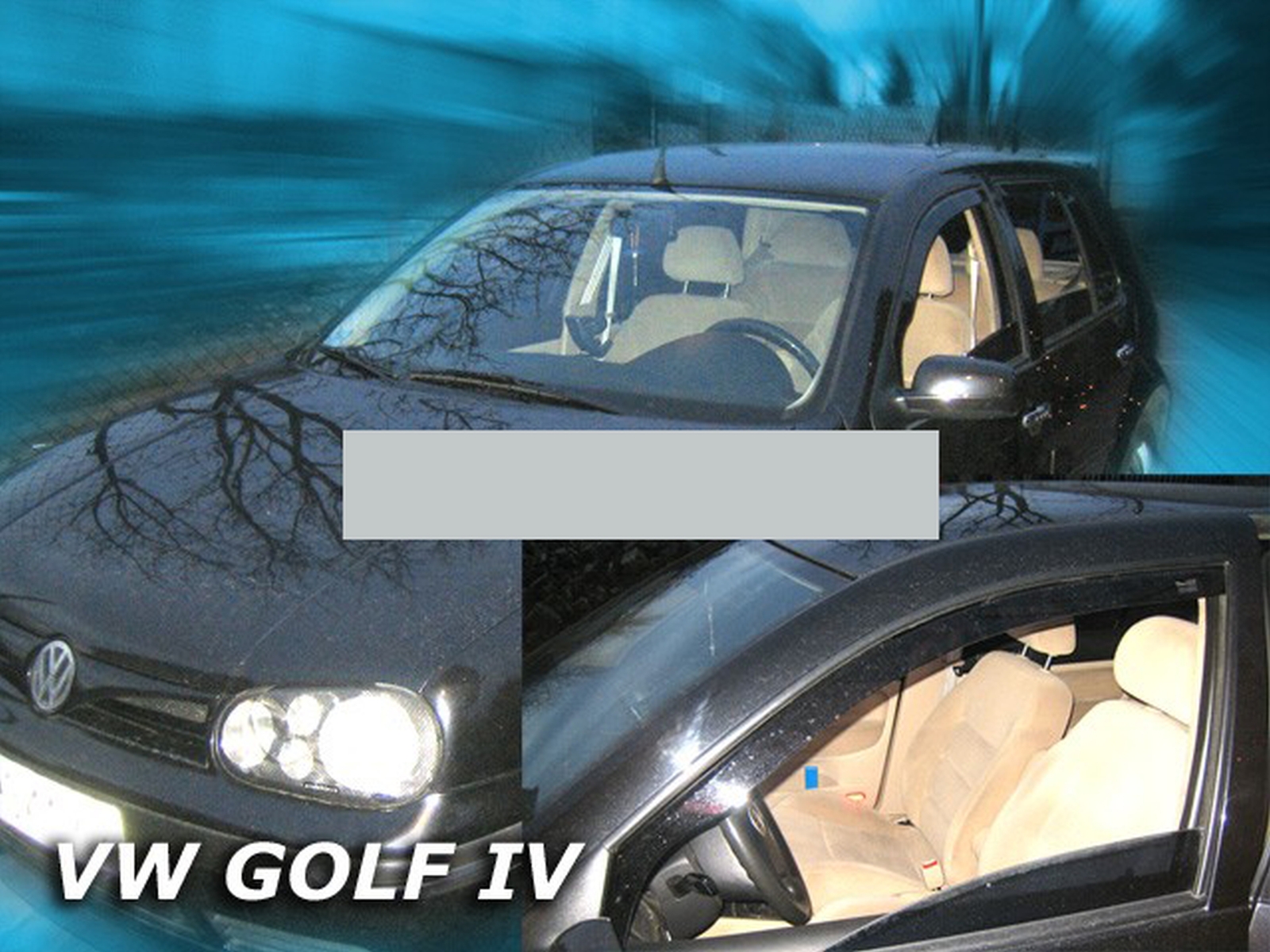 Windabweiser passend für Volkswagen VW Golf 4 1J 1997-2003 Variant ...