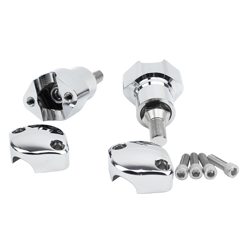 2.5" Chrome Risers Kit for Harley Springer Softail Heritage Softail ...