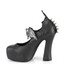 Demonia Demon-18 Black Vegan Leather Bat Platform Heels • Ships in 2-4 ...