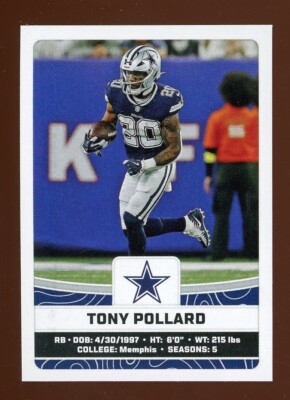 2023 Panini NFL Sticker TONY POLLARD Cowboys #307 | eBay