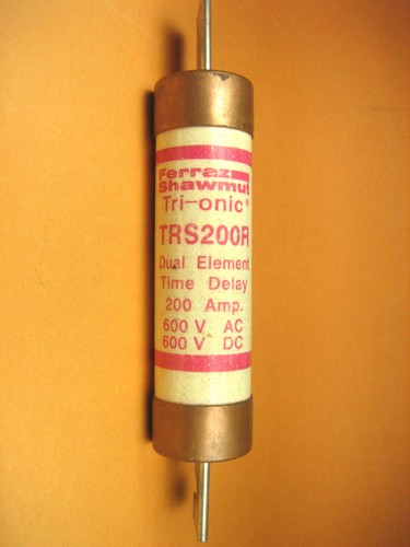 Ferraz Shawmut Tri-Onic - TRS200R - Dual Element Time Delay Fuse | eBay