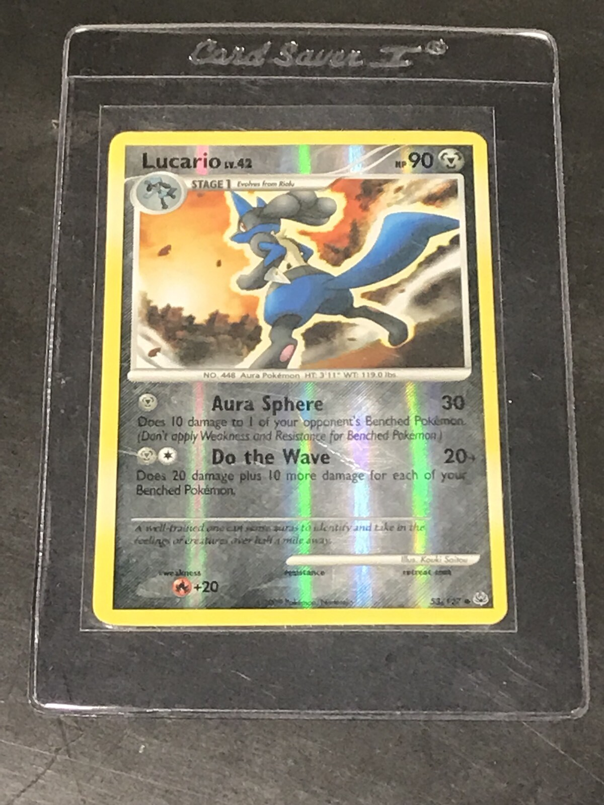 2009 Pokemon Lucario Reverse Holo #53 | eBay