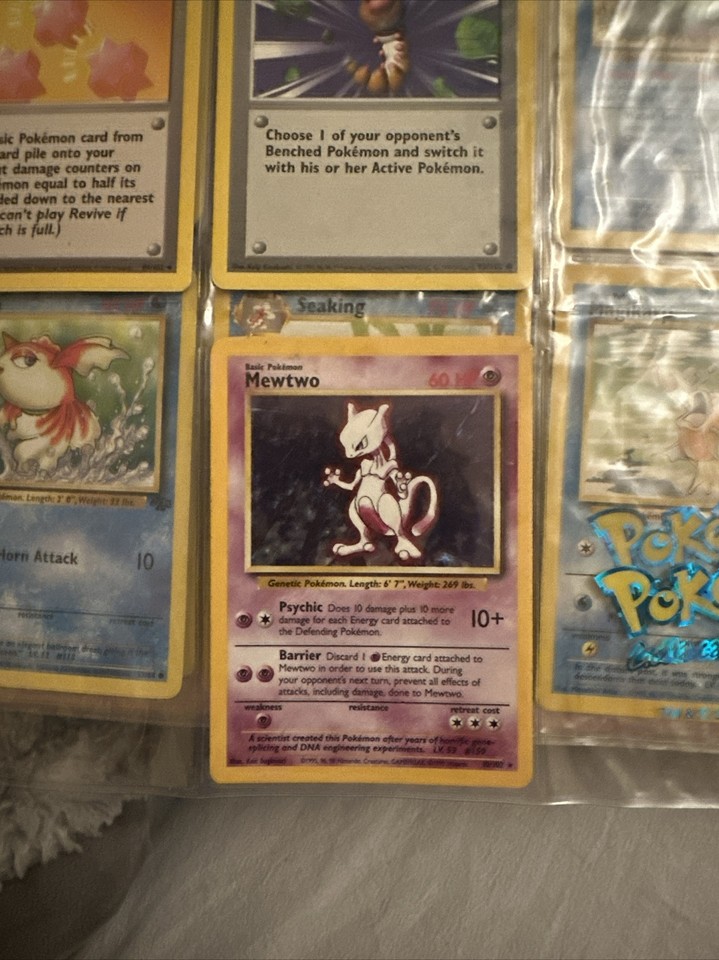 1st Edition Mewtwo (holographic) Pokémon | eBay