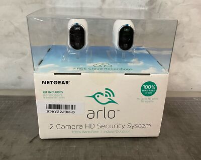 Netgear Arlo 2 Camera Wireless Security System | eBay