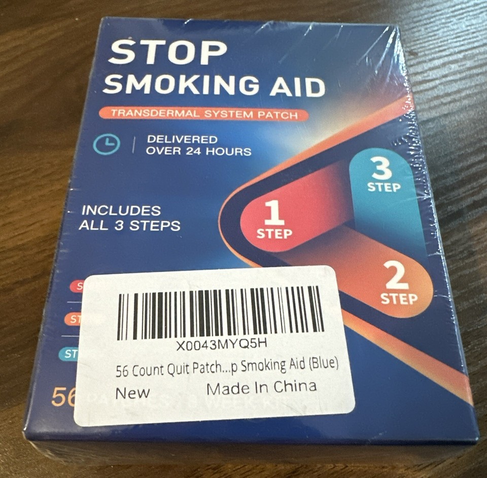 Sorelax Stop Making Aid 3 Steps In One Kit! 56 Patches And 8-Week ...