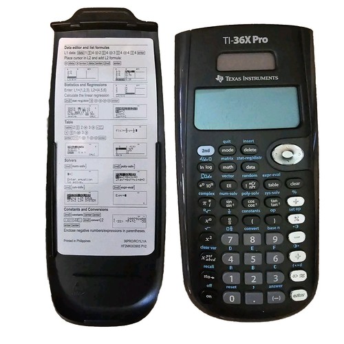 Texas Instruments TI-36X Pro Engineering/Scientific Calculator Dark ...