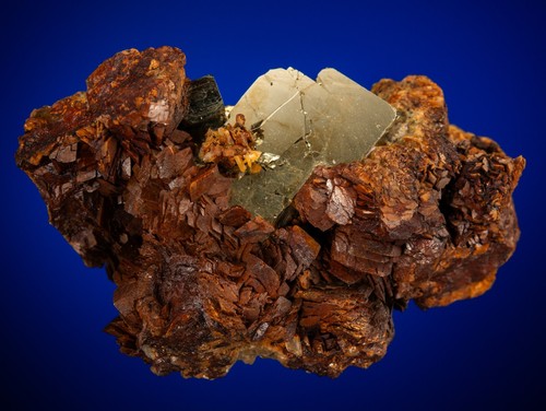 Pyrite with Siderite Alice Mine, Idaho Springs, Clear Creek, Colorado ...