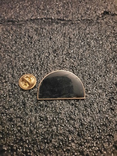 Pin's demi cercle Noir Opaque monochrome email black - Pins Pin L75 | eBay