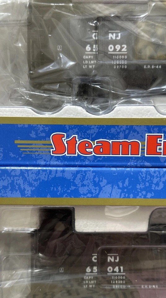 ATLAS [3-Rail] JERSEY CENTRAL USRA 55t Coal Hopper (4-PACK ) O-Scale 8465 MASTER | eBay