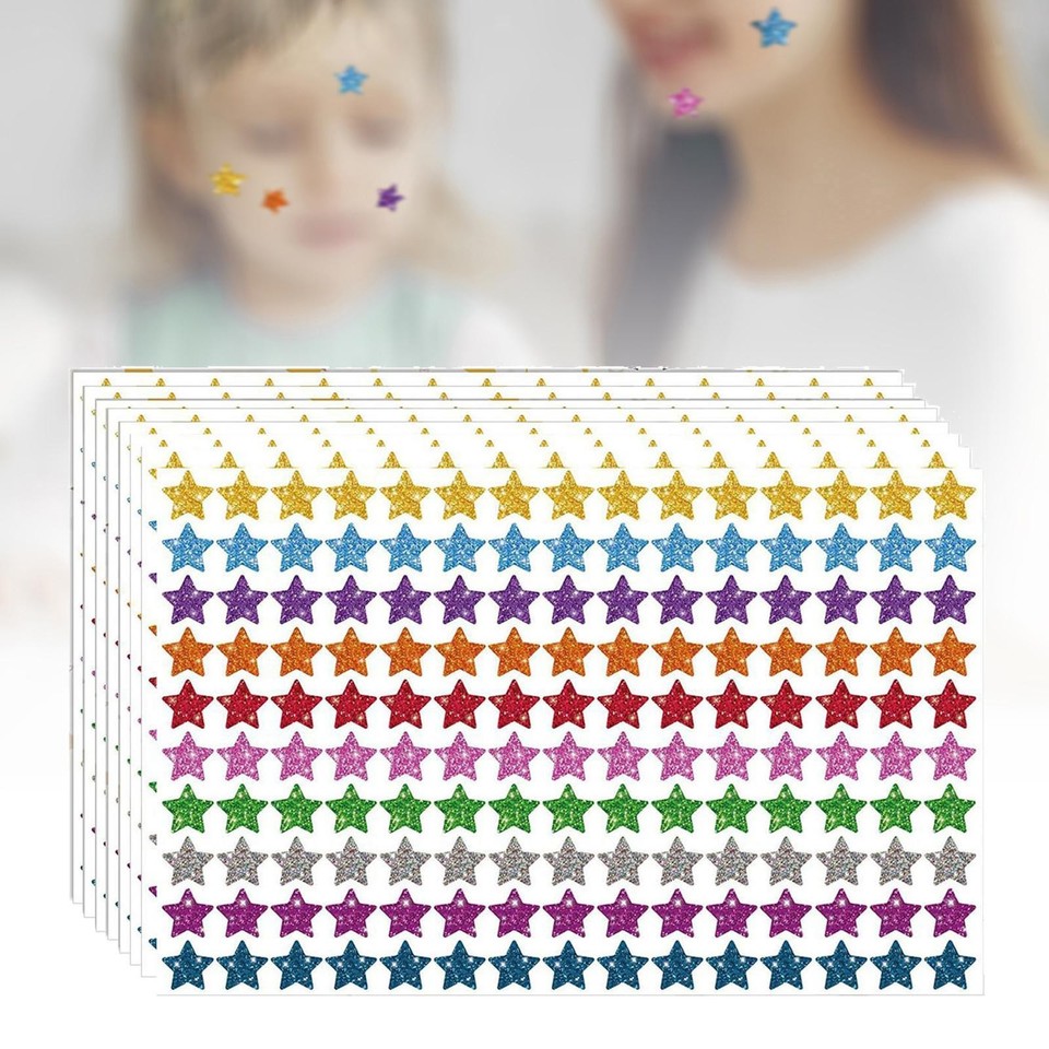 Star Stickers, Reward Behavior Chart Labels, Behavior Chart Sticker ...