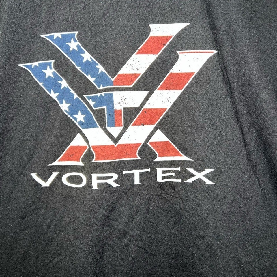Vortex Men's Black Graphic Tee | eBay