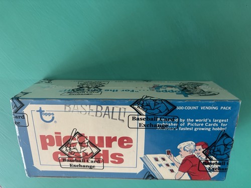 1984 Topps Baseball Unopened Vending Box From a Sealed Case (FASC) BBCE ...