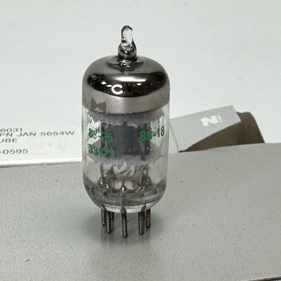 5x GE NOS JAN 5654W Vacuum Tubes – Military Grade Electron | eBay