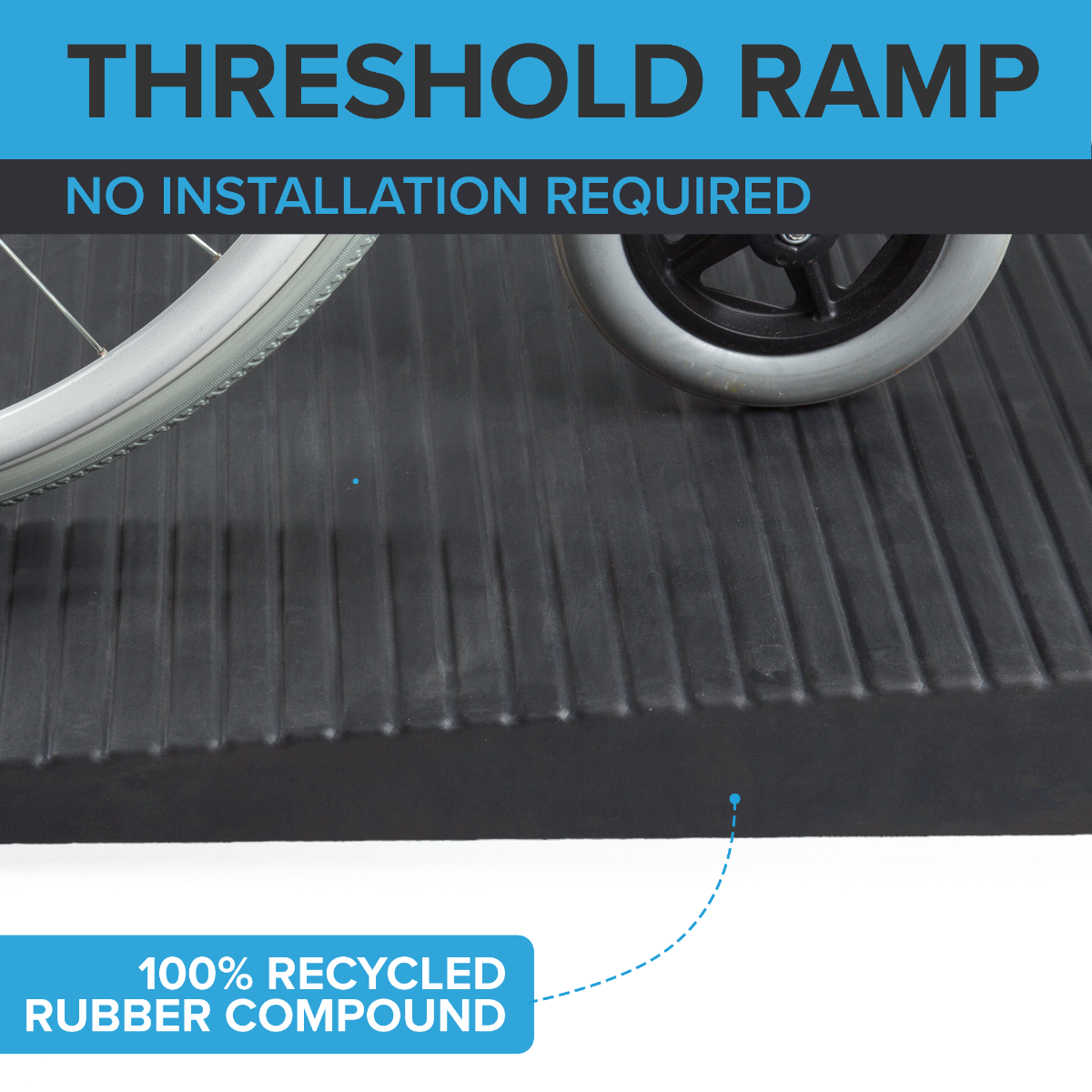 Rubber Threshold Ramps up to 80mm / 3.14" high NO VAT PRICE ...