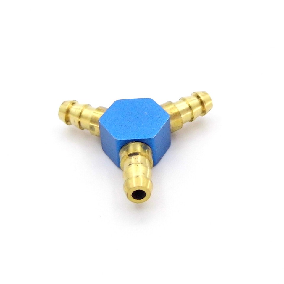 3-Way Y-Shape Water Nipple Fuel Nozzle Splitter for Tank Parts RC Boat ...