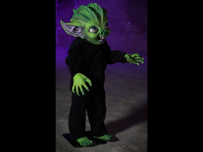 Gremly Monster Kids Gremlins Green Alien Prop Martian Halloween Haunted ...