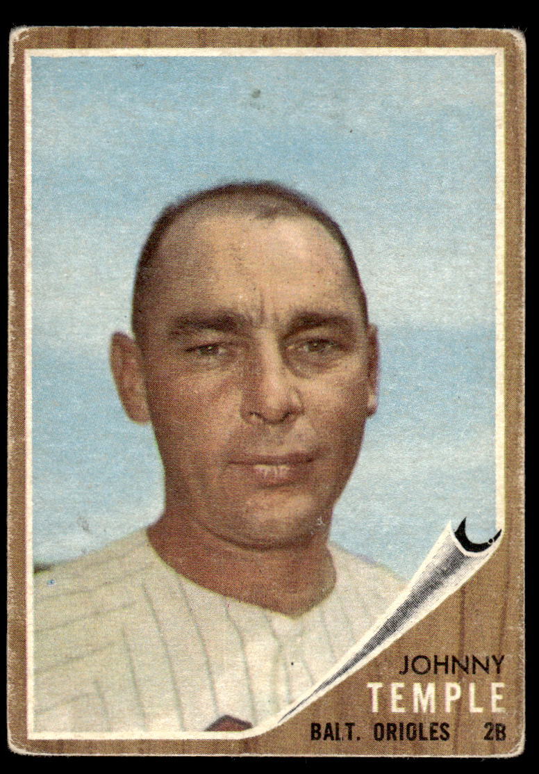 1962 Topps Johnny Temple #34 Baltimore Orioles Baseball Card | eBay
