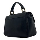 CALVIN KLEIN Small Leather Handbag Top Handle Satchel Classic Mini Bag ...