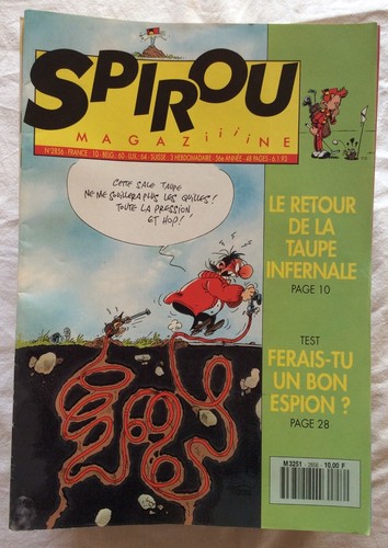 Lot 52 bd le journal de spirou - annee 1993 complete | eBay