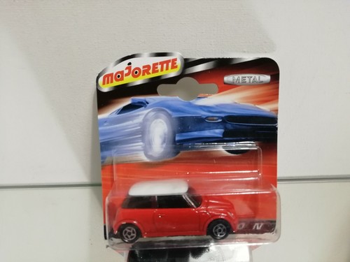 MAJORETTE NEW MINI COOPER IN RED MINT ON BLISTER | eBay