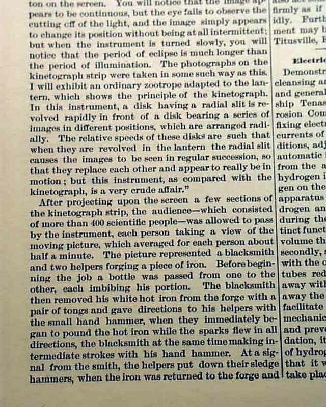 Thomas Edison Kinetograph Camera