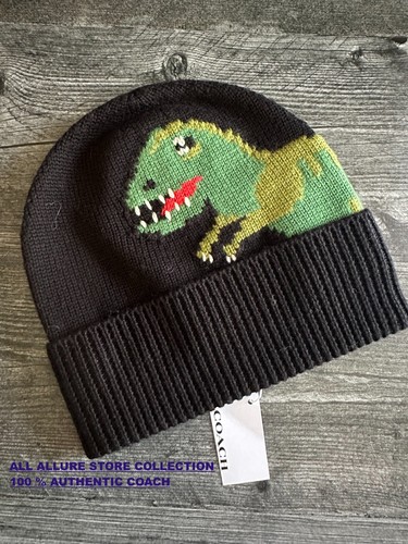 COACH REXY KNIT BEANIE BLACK/MULTI CO105 for sale online | eBay