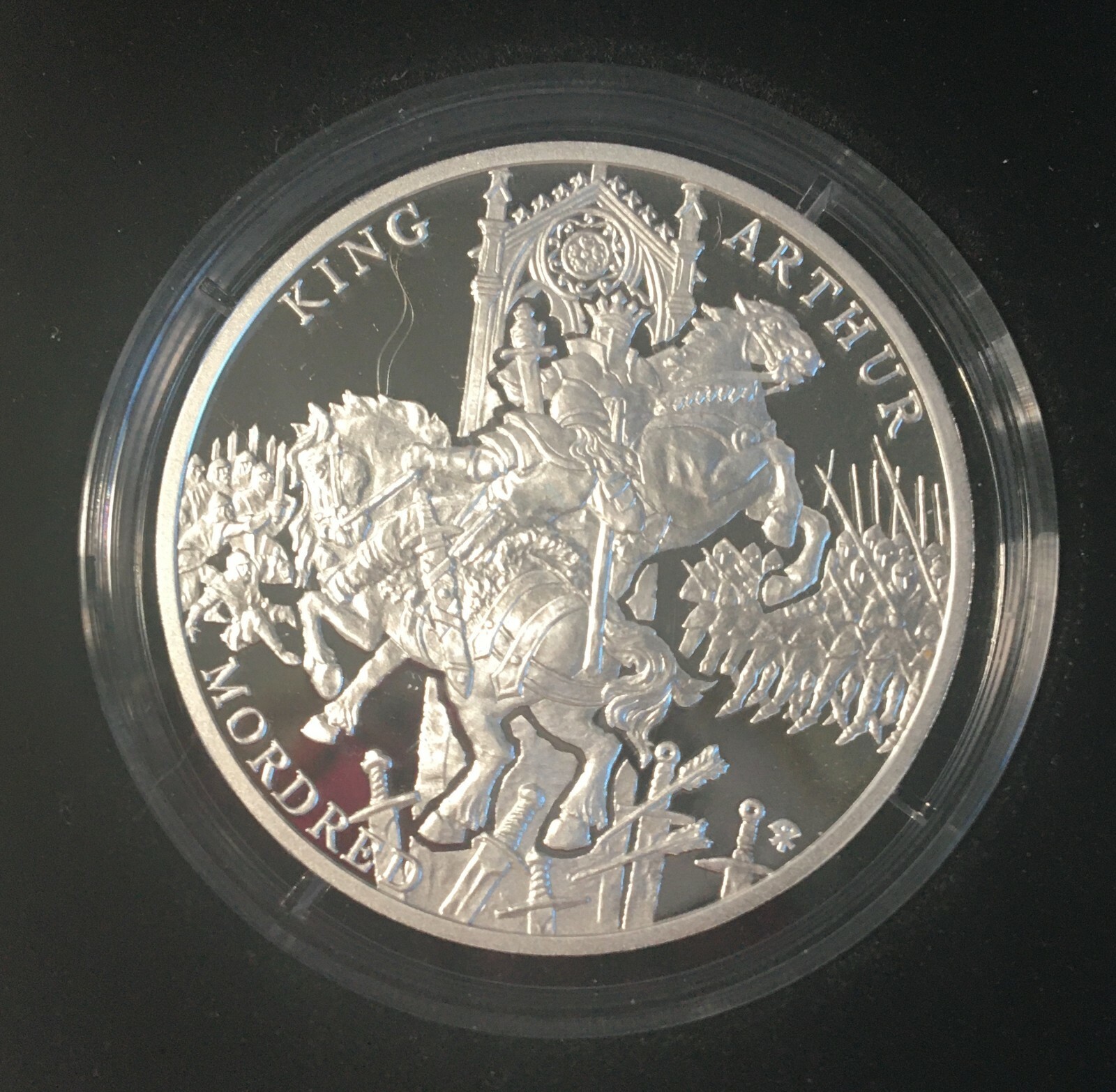 2021 Legend of King Arthur Series Niue Silver - 4 Coin Set with ...