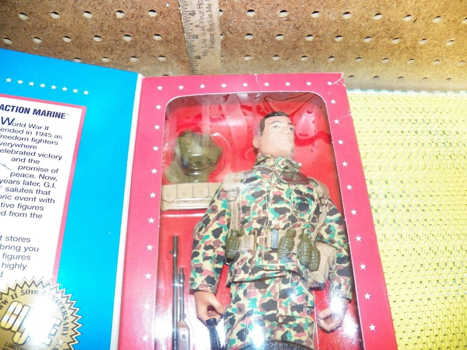 1995 HASBRO GI JOE Action Marine Limited Edition WWII Commemorative ...