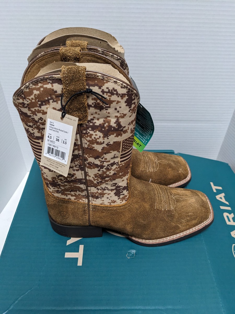 Camouflage Cowboy Boots