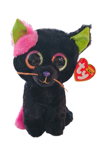 MWMT mint condition Halloween Ty Beanie Boo LICORICE the cat NEW WITH ...