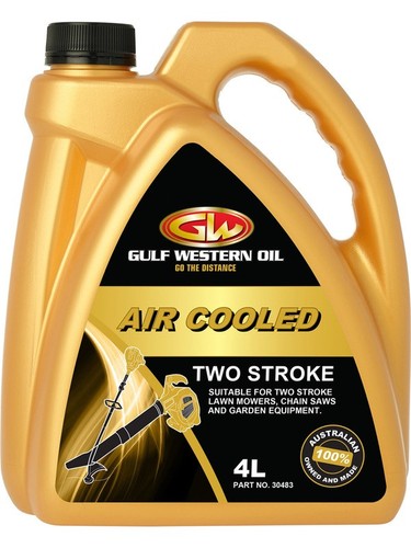 Gulf Western Air Cooled Premium Two Stroke Engine Oil 4L (30483) | eBay