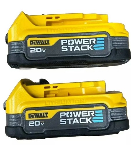 DEWALT DCBP034-2 20V POWERSTACK Compact Li-Ion Battery (Pack of 2) | eBay