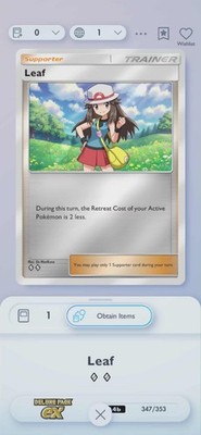 [English] Deluxe Leaf | 2 ♢♢ | Pokemon TCG Pocket Trade | eBay