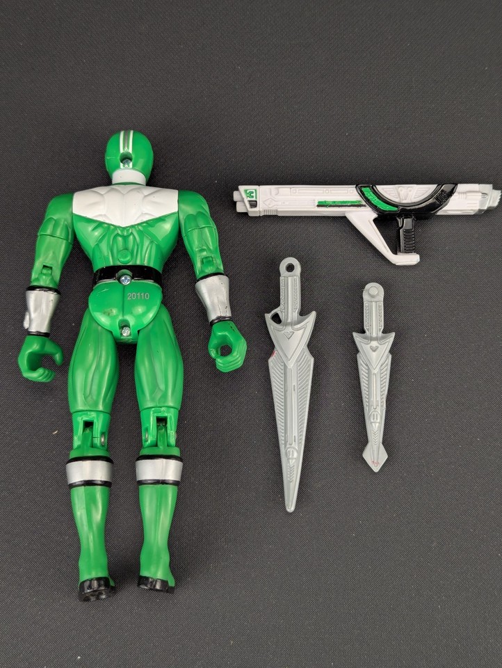 Power Rangers Time Force Green Ranger complete Bandai 2000 | eBay