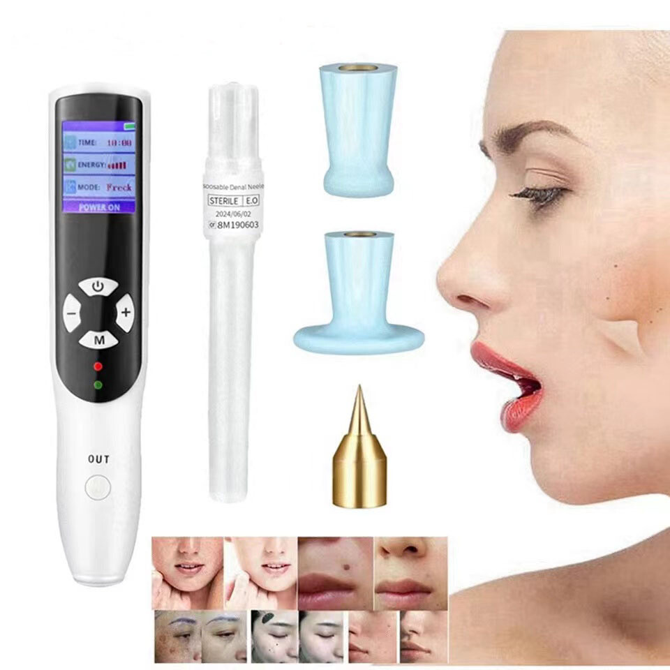 Portable 2 in 1 Ozone Plasma Pen Eyelid lifting Dark Spot Wart Remover ...