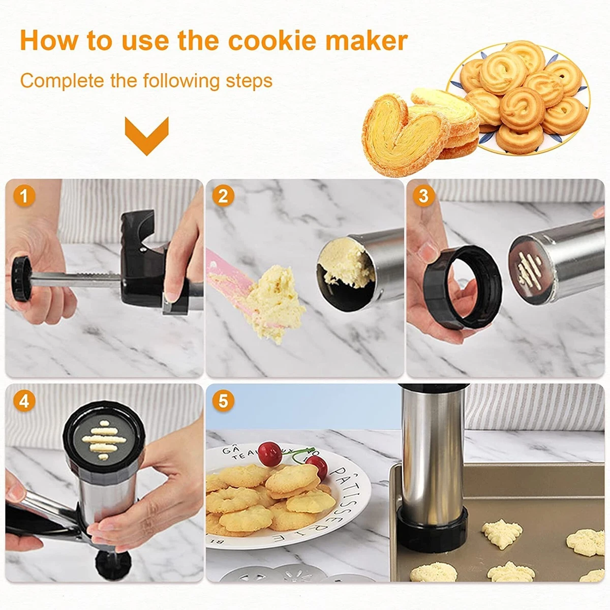 Cookie Press Shapes