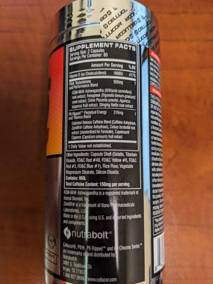 Cellucor C4 Ripped , C4 Ultimate, P6 Red, P6 Ripped, ALL GNC EXCLUSIVES ...