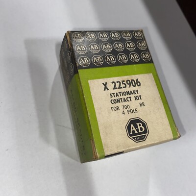 ALLEN BRADLEY X225906 STATIONARY CONTACT KIT 4 POLE | eBay