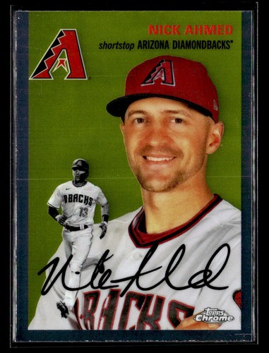 2023 Topps Chrome Platinum Anniversary #181 Nick Ahmed card | eBay