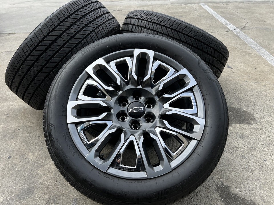22” Chevy Tahoe Silverado Suburban High Country LTZ Wheels Rims Tires ...