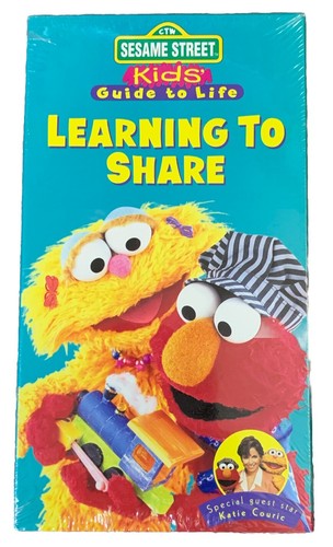 Sesame Street - Kids Guide to Life: Learning to Share (VHS, 1996 ...