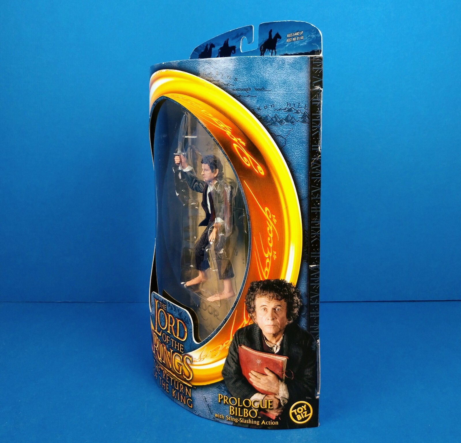 ToyBiz Lord Of The Rings Return Of The King Prologue Bilbo Action ...