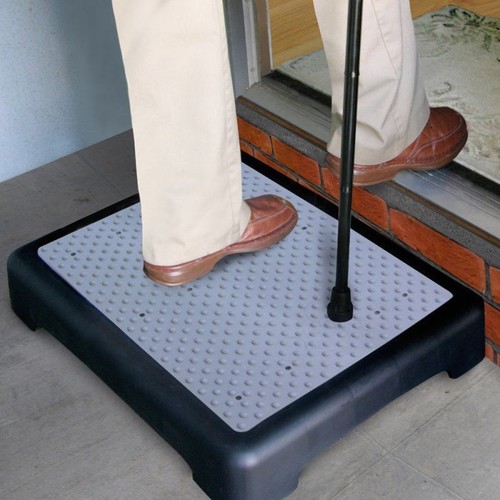 ELDERLY DISABILITY DOOR WALKING ANTI SLIP HALF STEP STOOL OUTDOOR ...