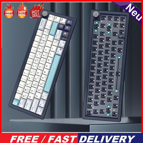 67 Keys Mechanical Keyboard DIY with Knob Gamer Keyboard for Desktop ...