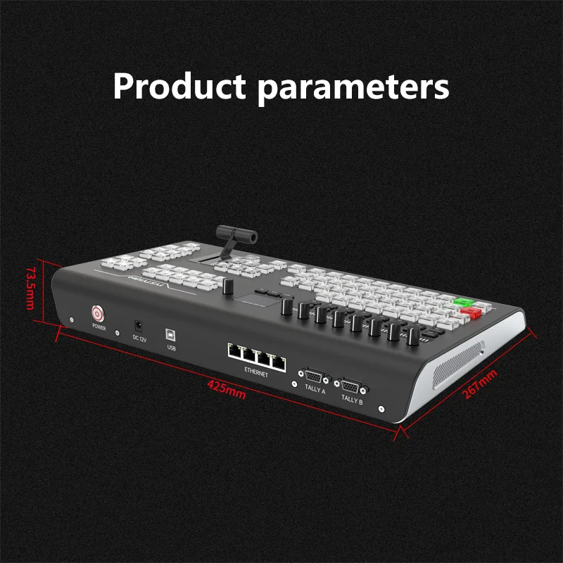 TYST TY-K1700HD Video Switcher Control Panel for BMD ATEM 1 M/E & vMix ...